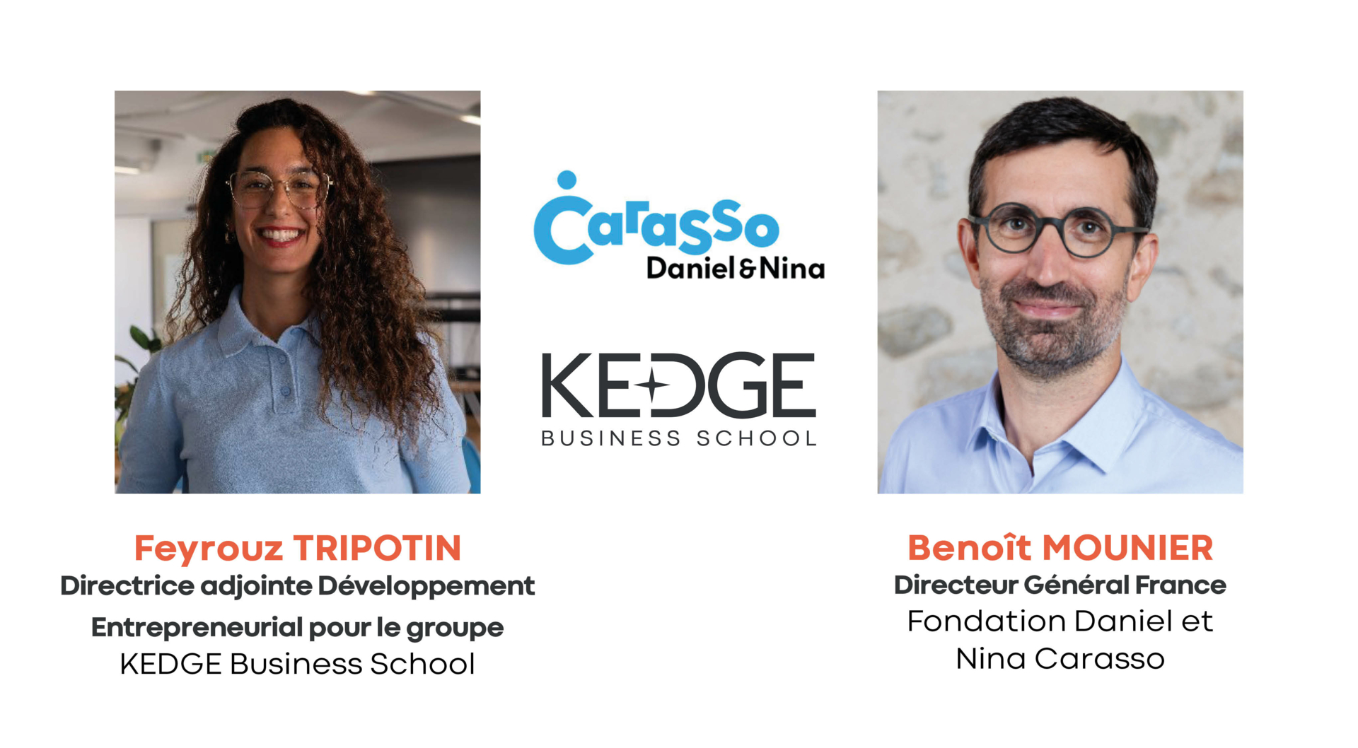 Interview croisée avec Benoît Mounier et Feyrouz Tripotin - Kedge Business School