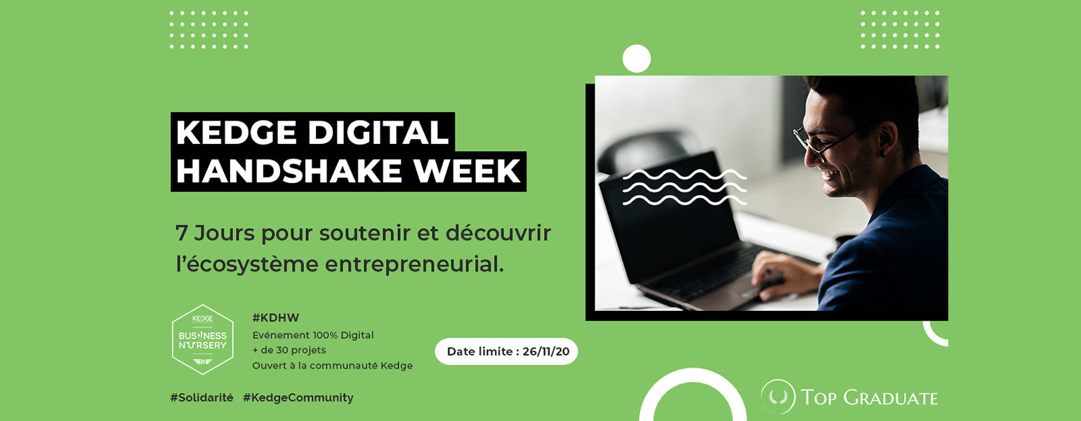 KEDGE permet à ses étudiants de soutenir les entrepreneurs et mettre à ...